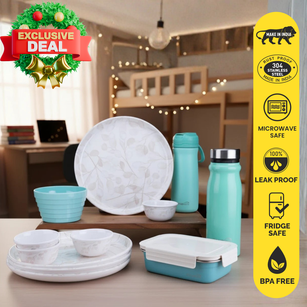 Solo Essential Set - Blue – Servewell Dinnerware