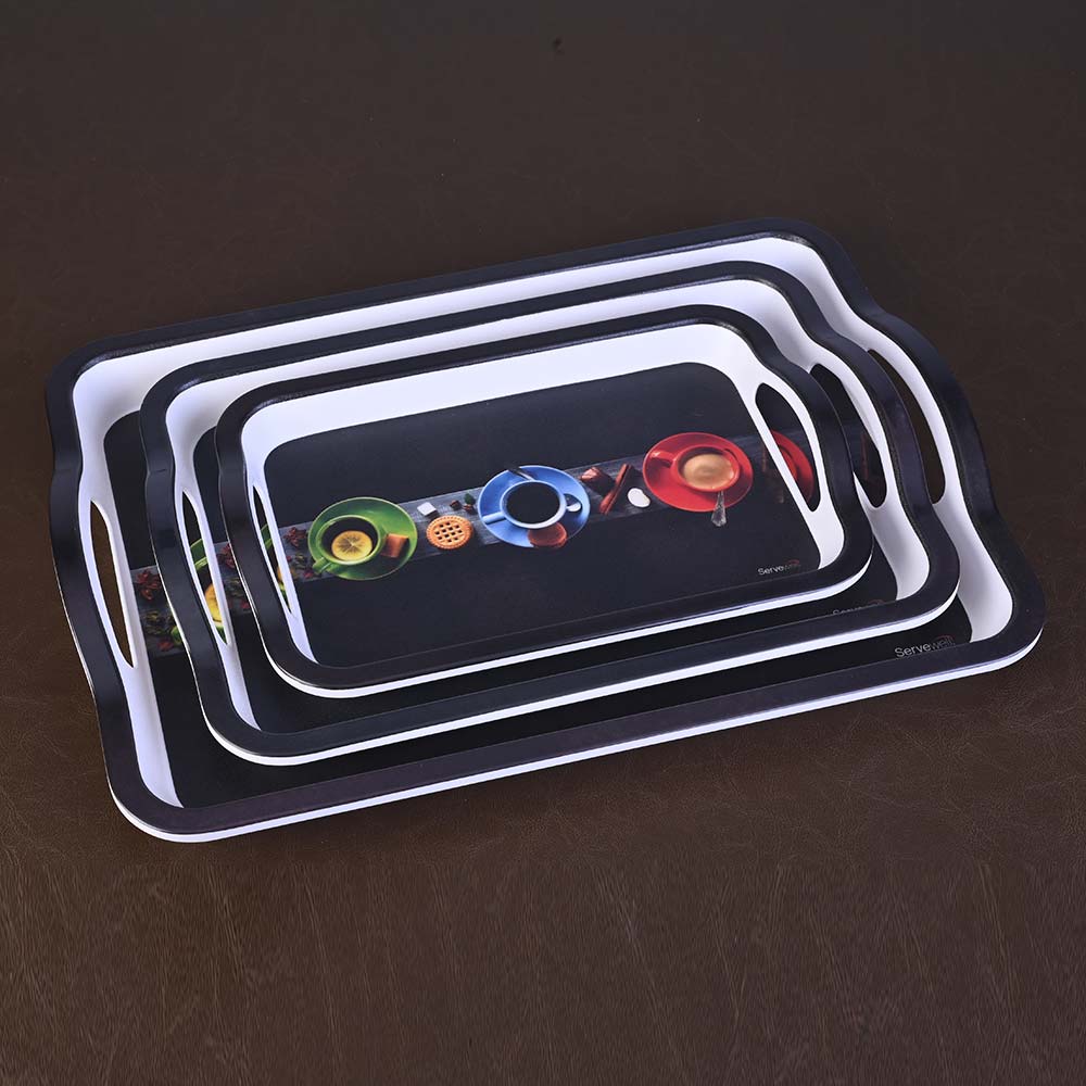 3 Piece Tray Set – Servewell Dinnerware