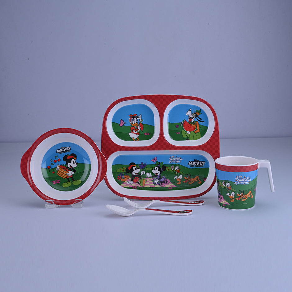 Buy Mickey Mouse Dinner Set for Kids Online at Servewell