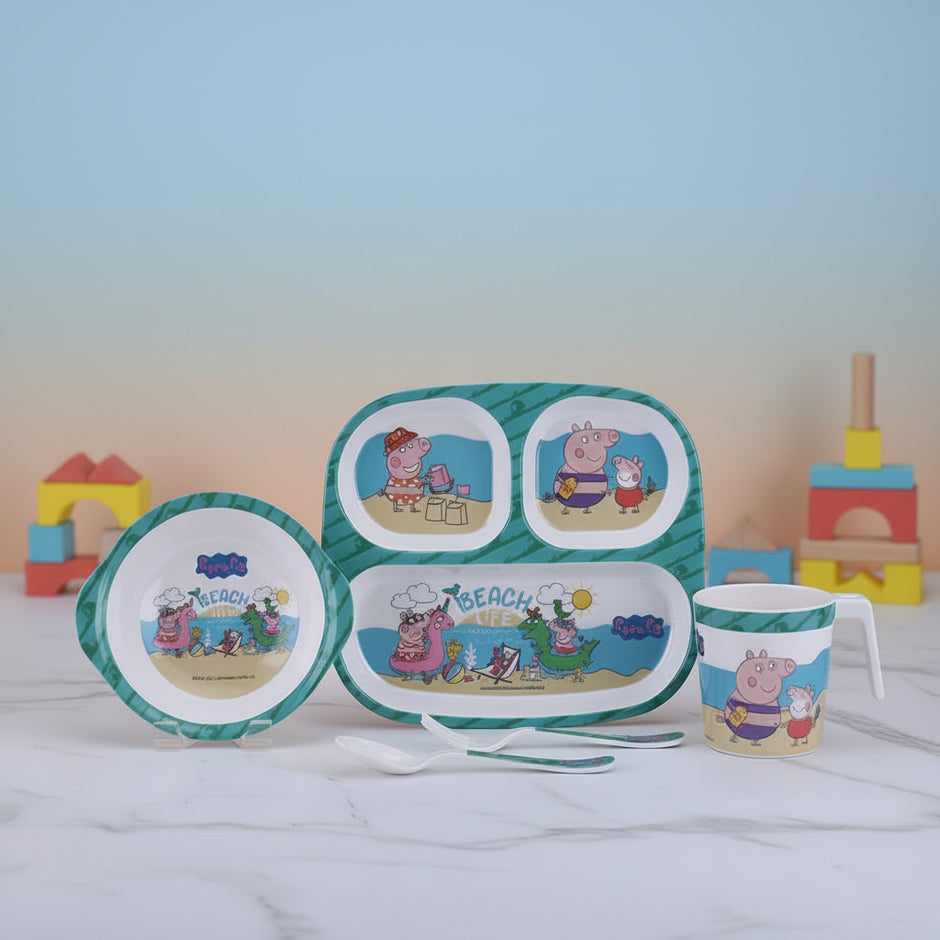 Buy Peppa Pig Dinner Set For Kids Online at Servewell – Servewell ...