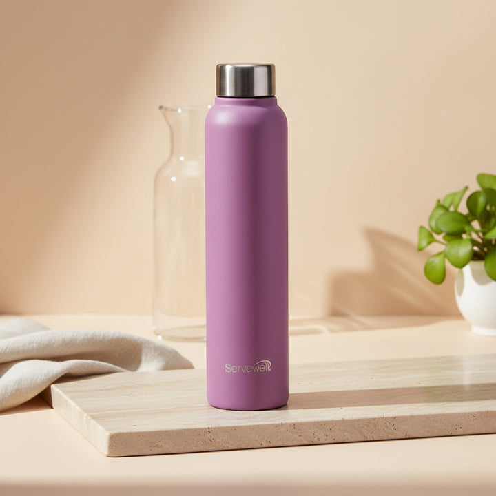 Buy Single Wall Stainless Steel Bottle Online at Servewell – Servewell ...