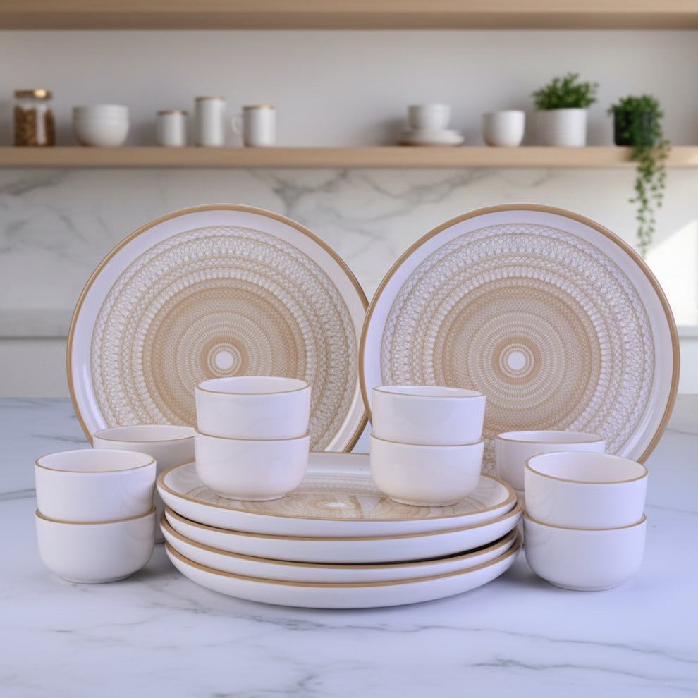 18 pc Dinner Set Dome - Arkaya – Servewell Dinnerware