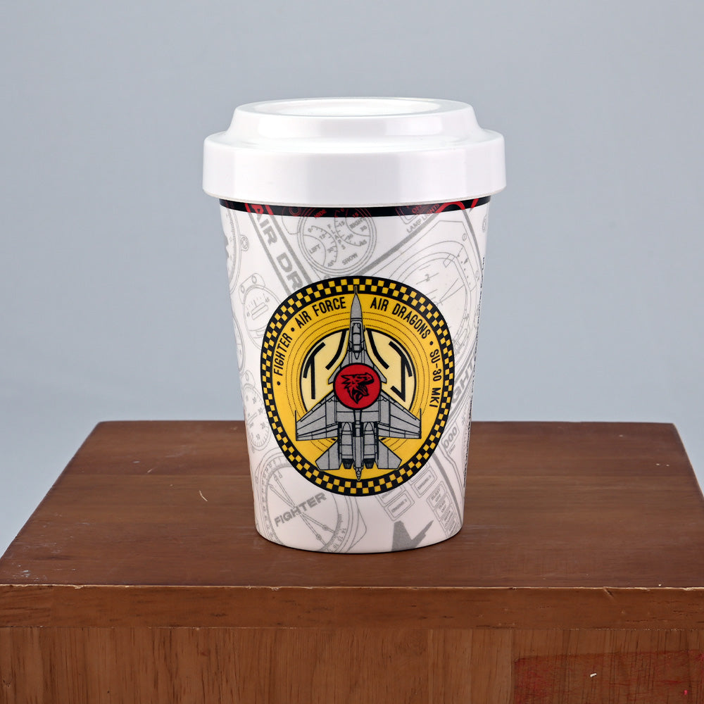 2 pc Mug & Sipper Set - Fighter