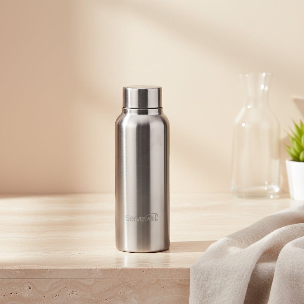 Sleek Pro SS Single Wall Bottles 400 ml – Servewell Dinnerware